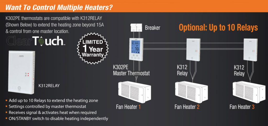 Thermostats and Controls - alCove Cove Heaters
