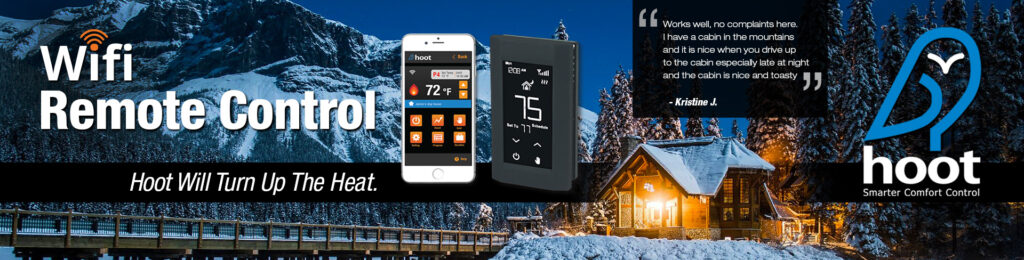 MODEL HOOT WIFI - WHITE - alCove Cove Heaters